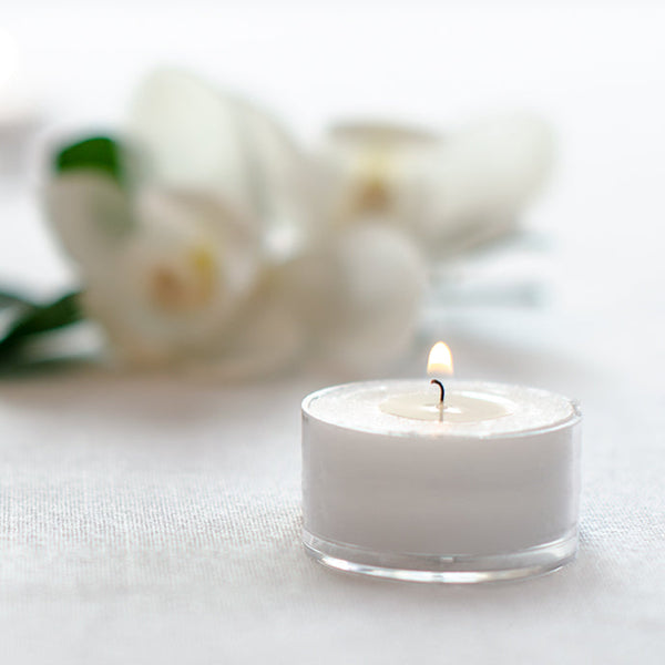 8 hour Clear Cup Tealight Candles - Set of 50 – Yummicandles