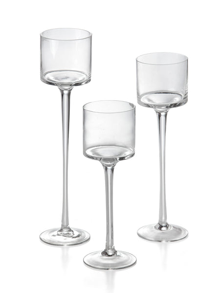 18 Floating Candles and 18 Monet Stem Holders – Yummicandles