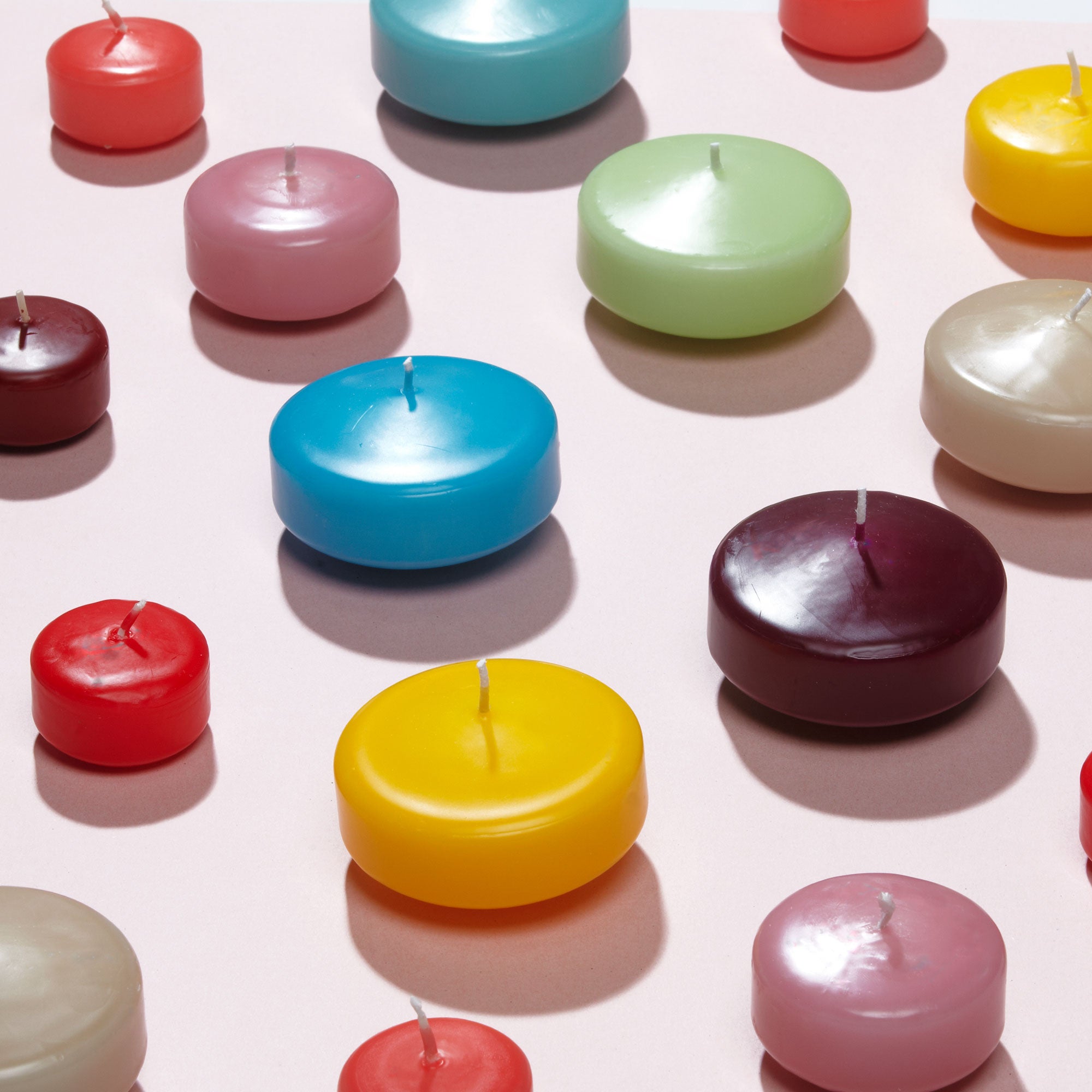 2.25" Floating Candles - Set of 6